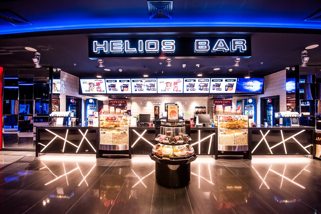 Helios ∙ Cuprum Arena ∙ Galeria Handlowa Lubin